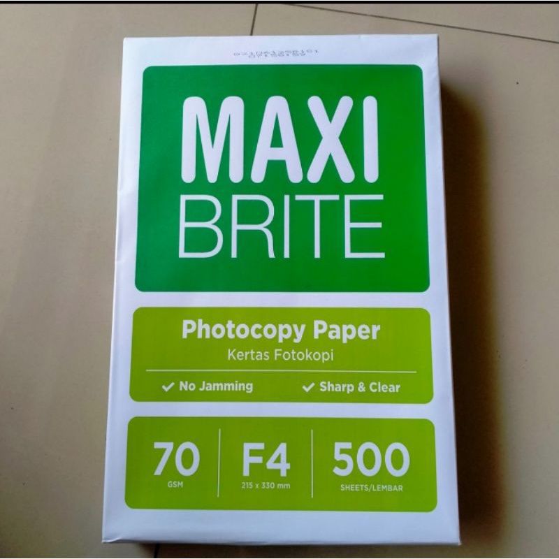 Maxi Brite HVS 70 gr Folio F4