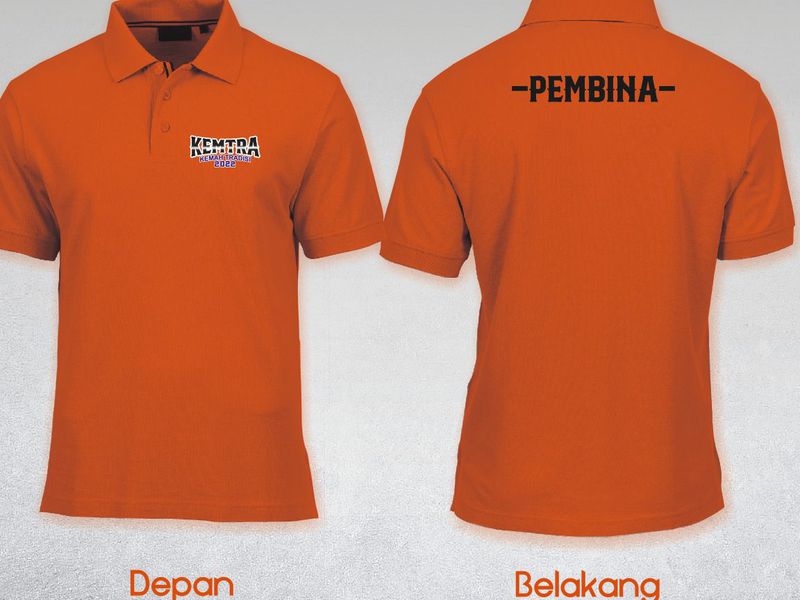 Kaos Katun Berkerah - Custom Desig