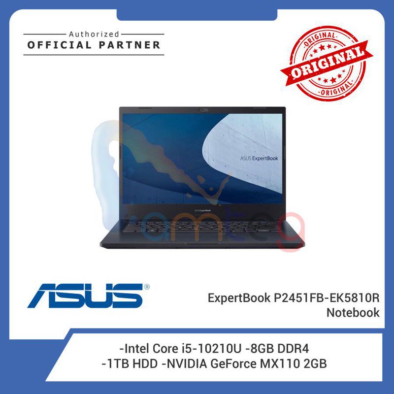 ASUS Laptop ExpertBook P2451FB-EK5810R / Intel Core i5 / 8GB RAM / 1TB ...