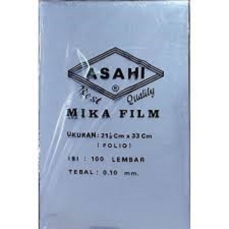 Plastik Mika Jilid F4 / Cover Mika Jilid F4 Bening