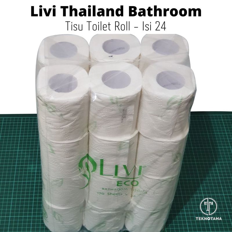 Tisu Toilet - Livi Thailand Bathroom Tisu Toilet Roll