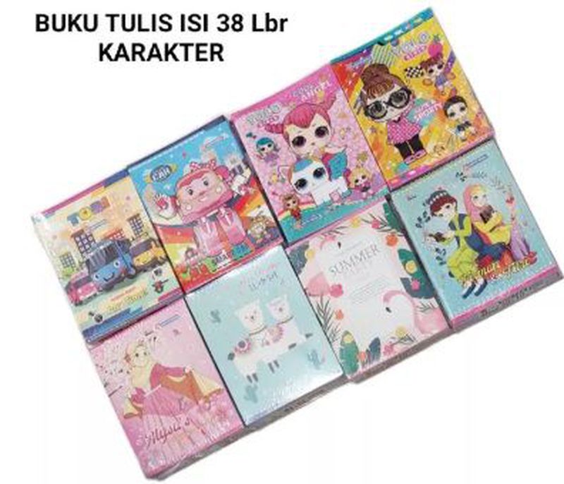 BUKU TULIS ISI 38 LEMBAR