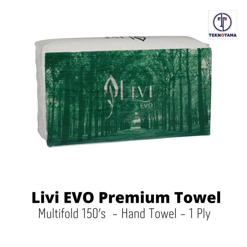 Hand Towel - Livi Evo Premium Towel Multifold 150's