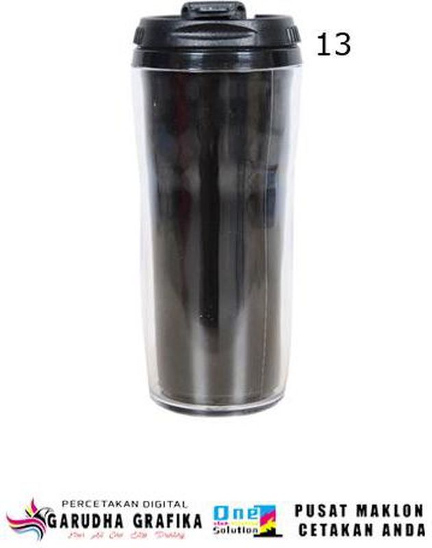 Tumbler Insert Paper GS400 400ml - Hitam - Insert Paper