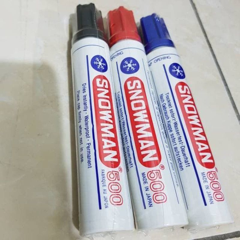 Spidol Snowman 500 Jumbo