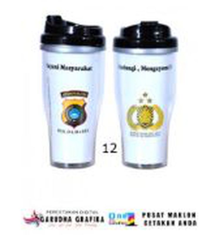 Tumbler Insert Paper R100 400ml - Hitam - Insert Paper