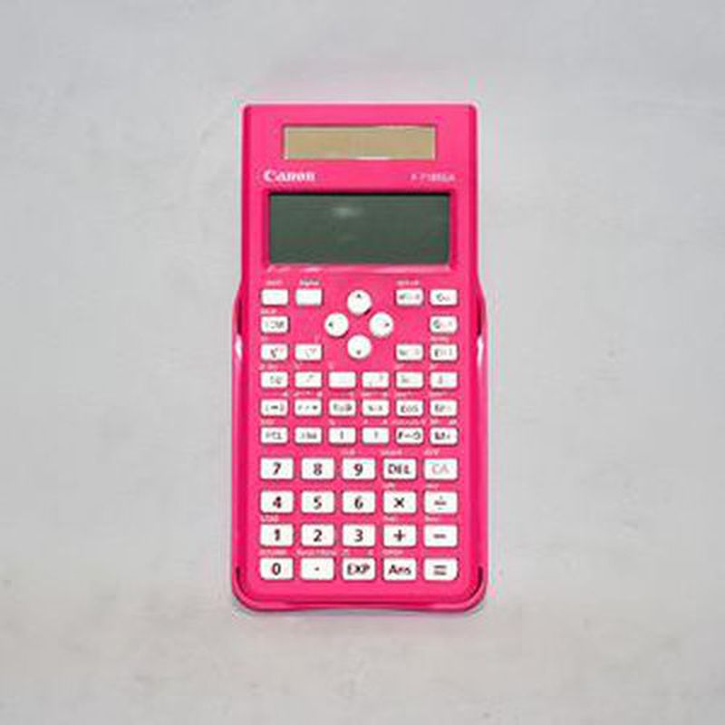 Kalkulator Ilmiah CANON 264 Fungsi F-718S Merah Muda-F718S19