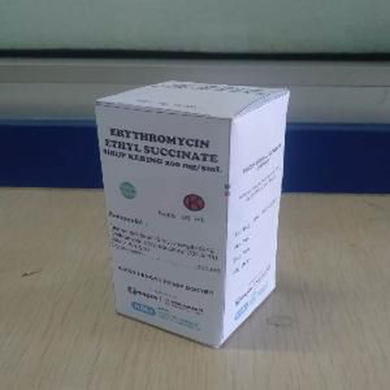Erythromycin 200 mg/5 ml