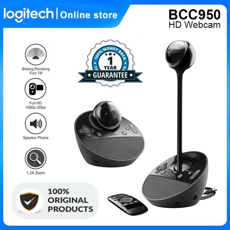 Logitech BCC950 Conference Cam WebCam ORIGINAL