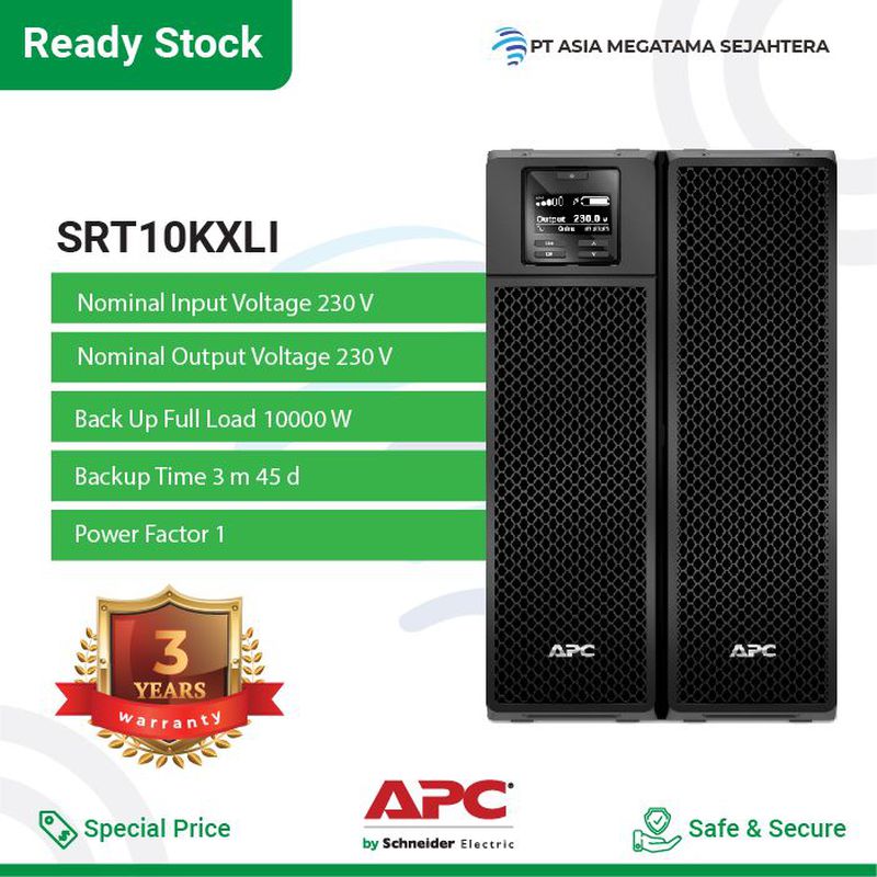 APC Smart-UPS SRT 10000VA 230V | SRT10KXLI