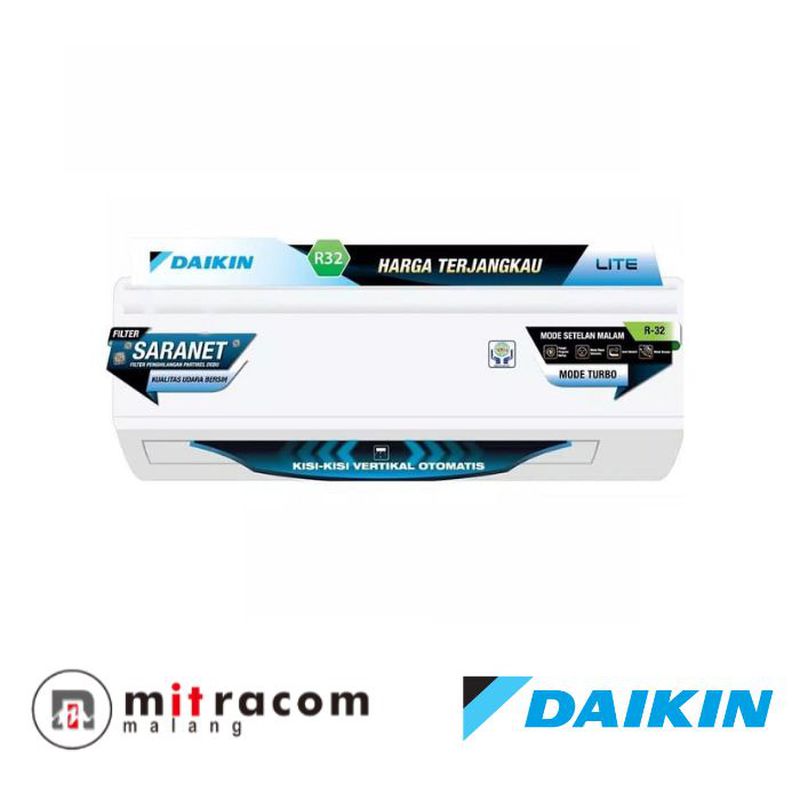 DAIKIN AC Split 3/4 PK Lite Series FTV20CXV14 (Paket)