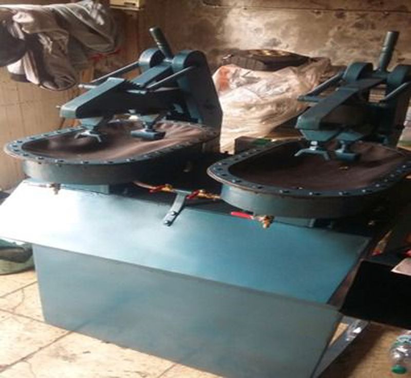 Mesin Press Outsole Sandal Sepatu Double