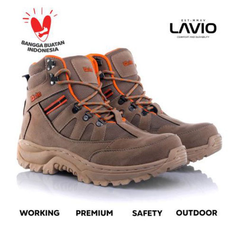 Lavio Geneva High Sepatu Safety Boots Outdoor