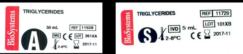 Triglycerides 4x50 mL