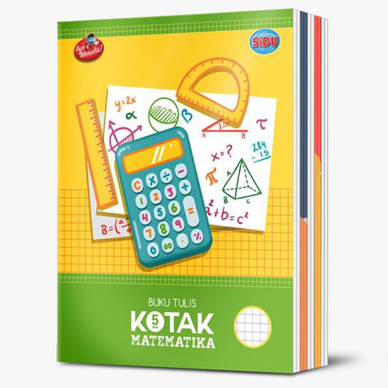 Buku Tulis Matematika 38 Lembar SIDU