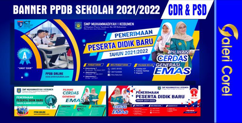 BANNER"PPDB 2022" ukuran 4 m x 4 m