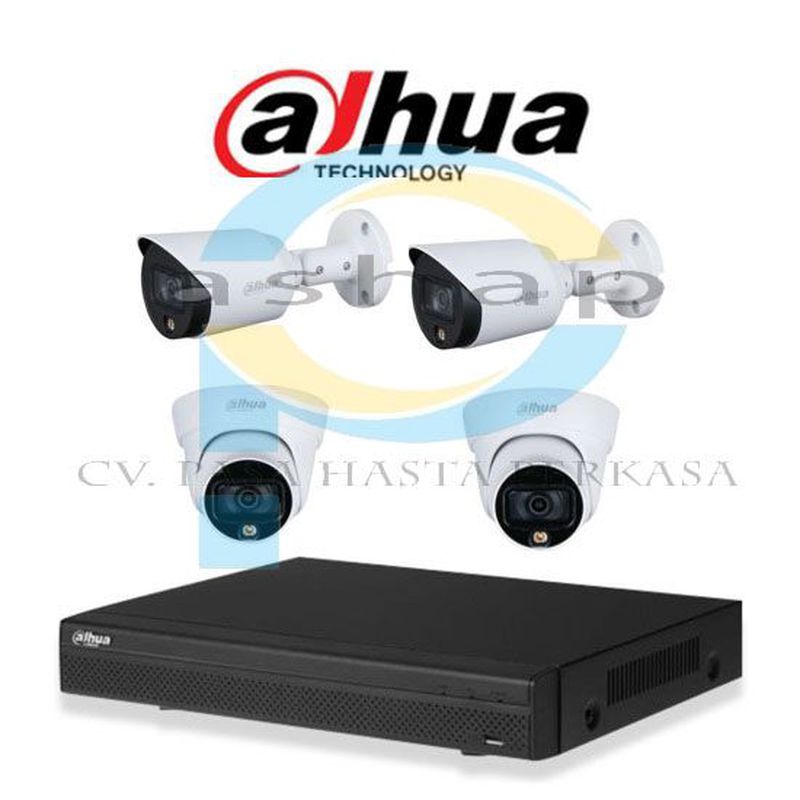 PAKET CCTV 4 KAMERA DAHUA