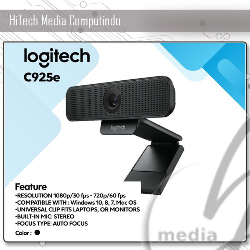 Logitech C925E 1080P Video Conference Full HD Webcam