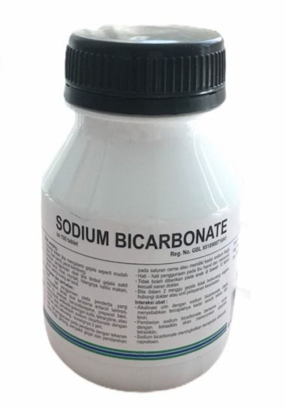 Sodium Bicarbonat Tab (Na Bicarbonat) Balatif @100 tab