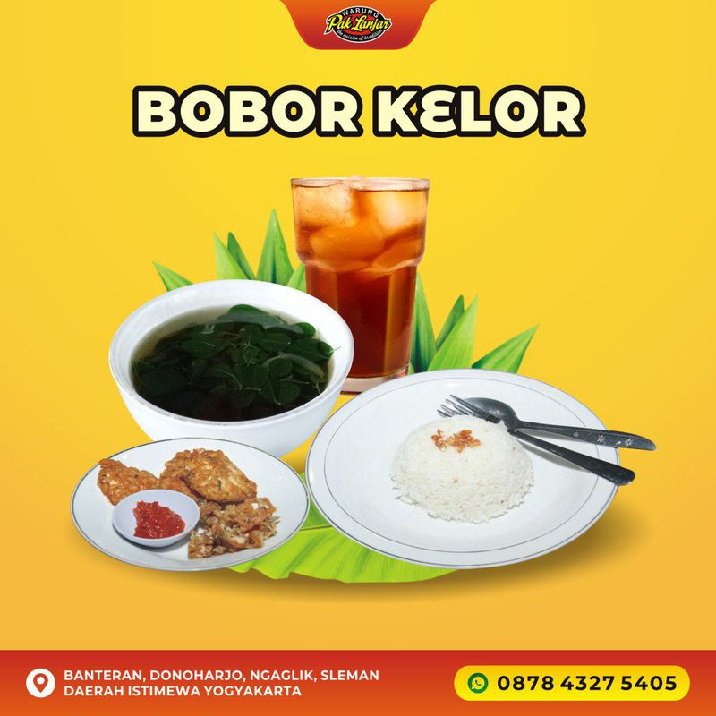 PAKET NASI BOBOR KELOR