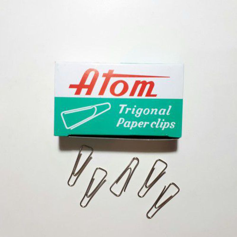 Paper Clips Atom No. 3