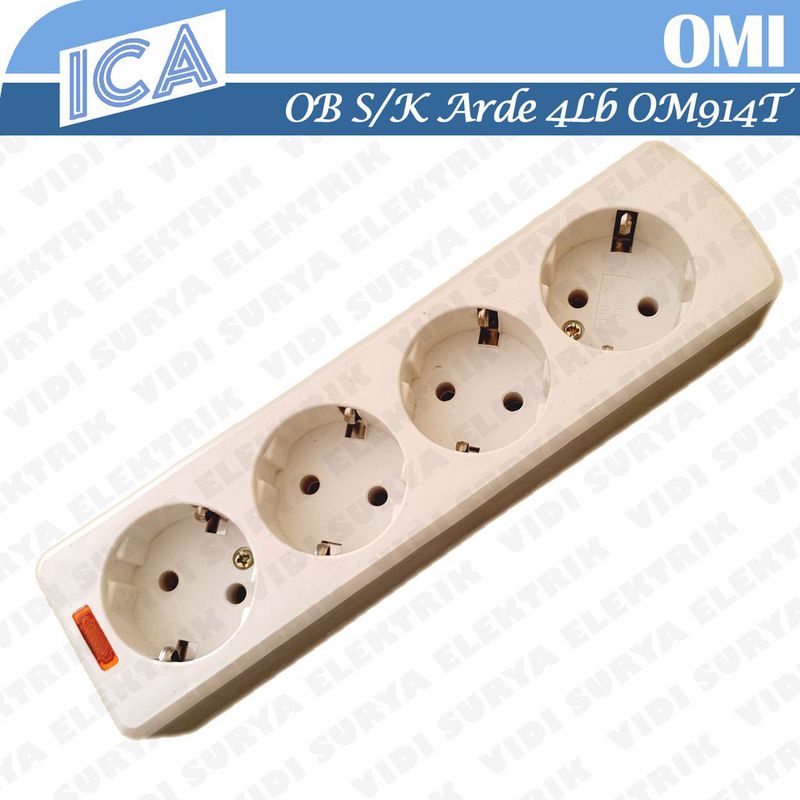 stop kontak omi 914t 4 lubang