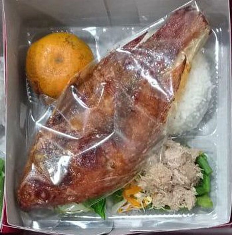 nasi box pak eko paket B-1