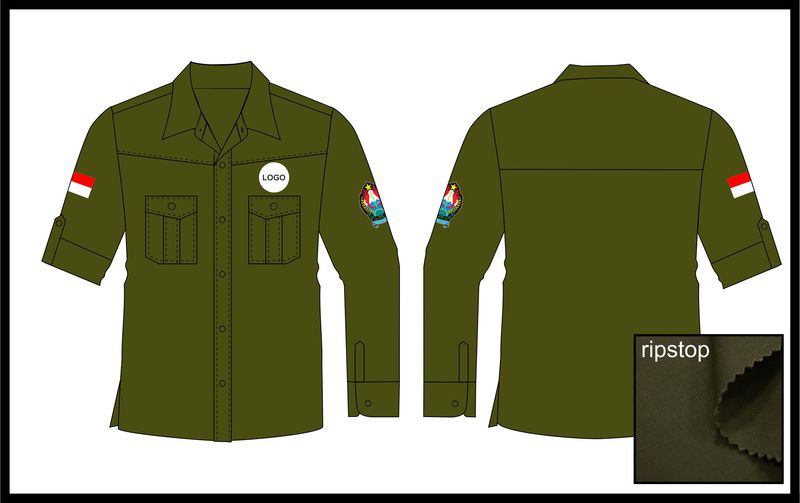 PDL ripstop poplin - L