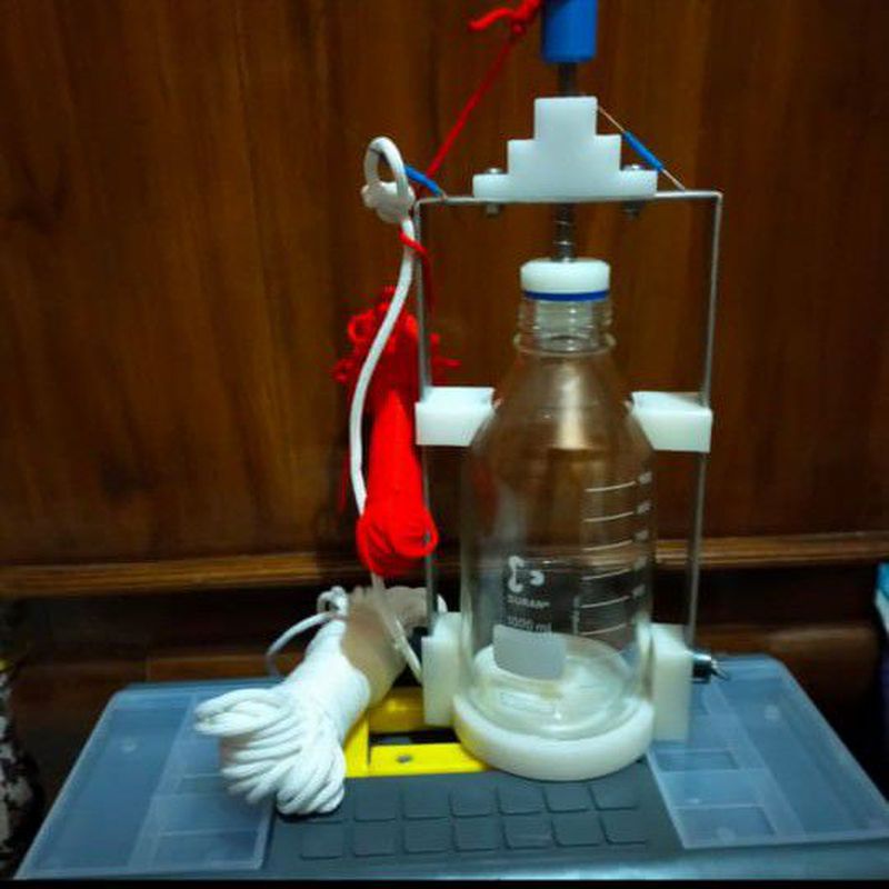 Botol Sampel Air Berpemberat 500ml