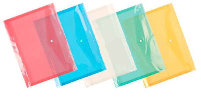 Map Kancing - Kantong Plastik BIG - Kuning