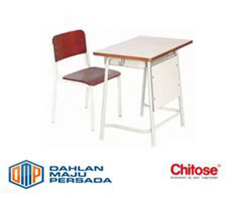Meja Kursi Sekolah (Set) Chitose Echool - 2 , 3