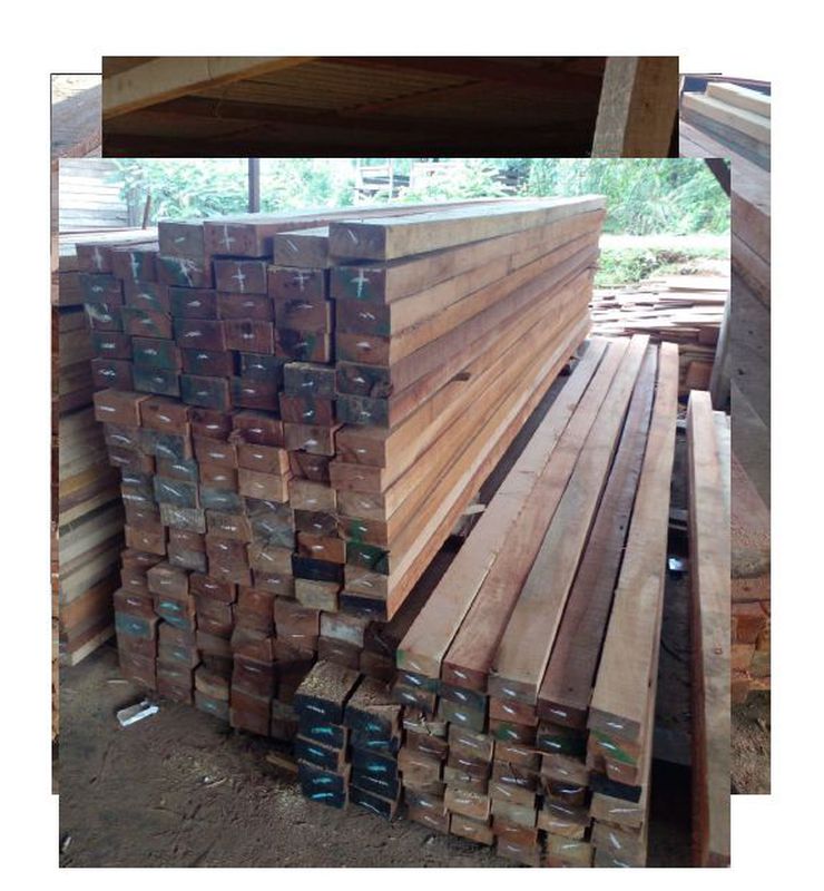 Kayu Balok Kempas 8cm x 12cm x 4m per kubik