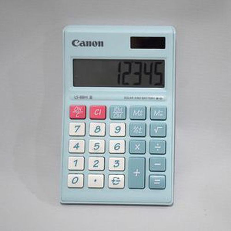Kalkulator Mini CANON 8 Digit LS88HI Hijau-LS88Hi04