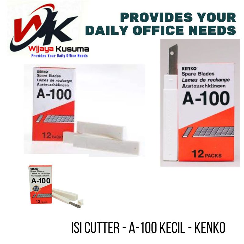Isi Cutter Kenko Kecil A-100 (isi 12 Tube)