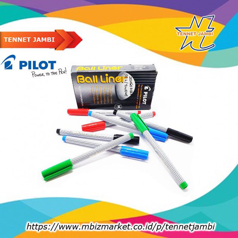 Pulpen Pilot Balliner (12 Pcs)
