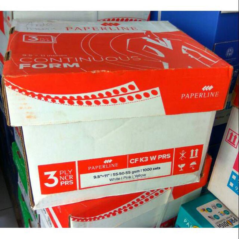 CKA Kertas NCR 3 Ply PRS Paperline 91/2 x 11
