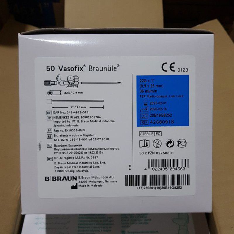 VASOFIX 22G BBRAUN