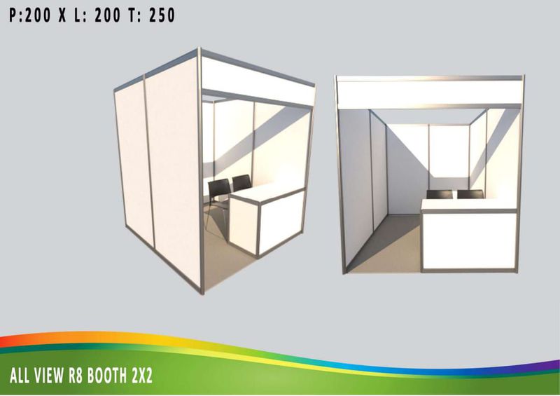 Sewa stand Pameran Multiplex (Ukuran 1.225 x 1.225 m2) untuk Job Fair ...