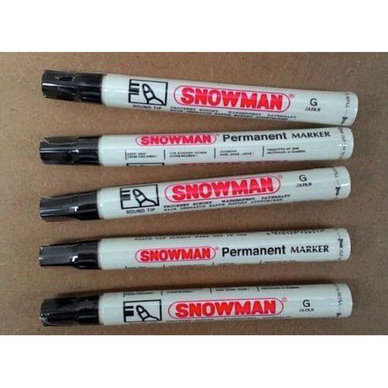 spidol snowman permanent