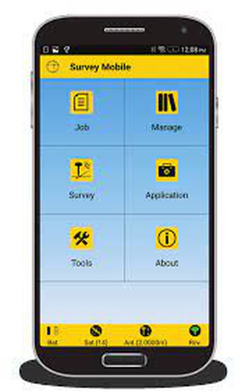 Trimble Survey Mobile Software include Android Rugged Controller