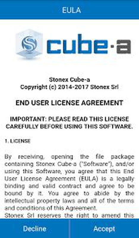 Stonex Cube A GIS V.6x Software include Android Rugged Controller
