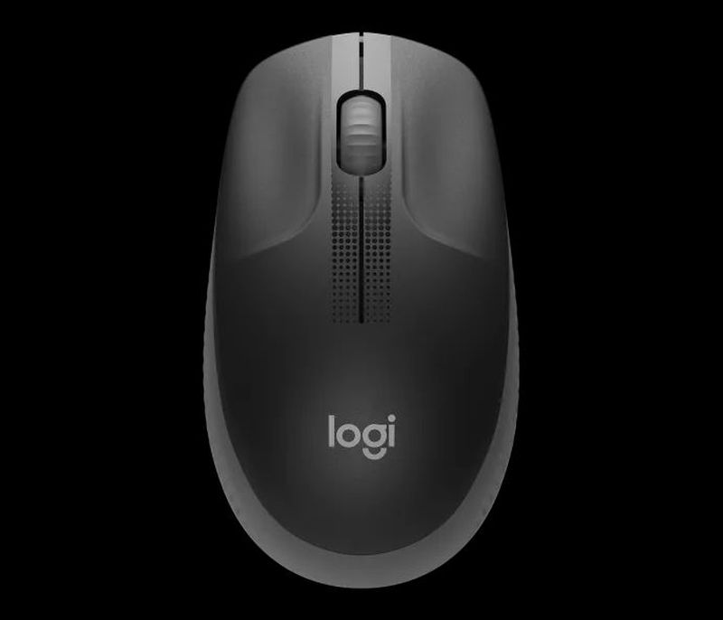 Logitech M190 Full Size Wireless Mouse - Blue