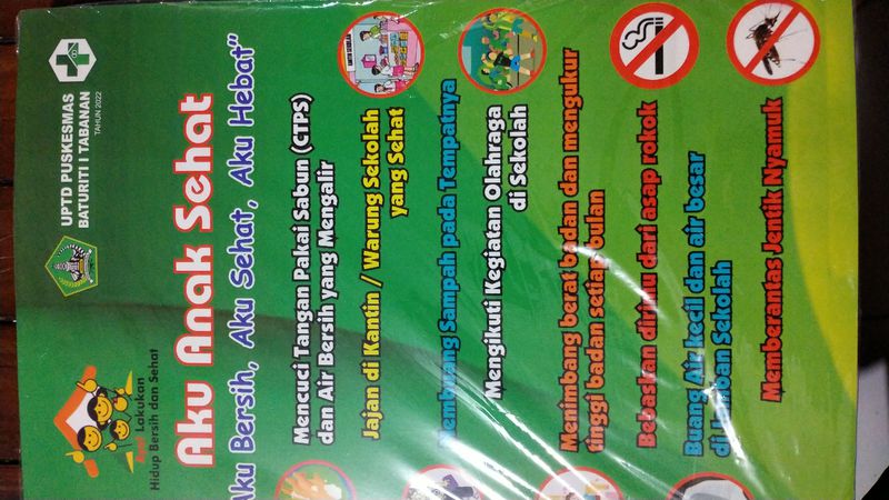 Sticker Aku Anak Sehat ( Puskesmas Baturiti l )