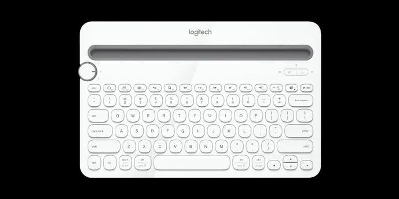 Logitech K480 Multi-Device Bluetooth Wireless Keyboard - Black