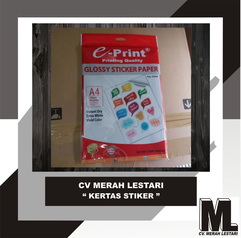 KERTAS STIKER