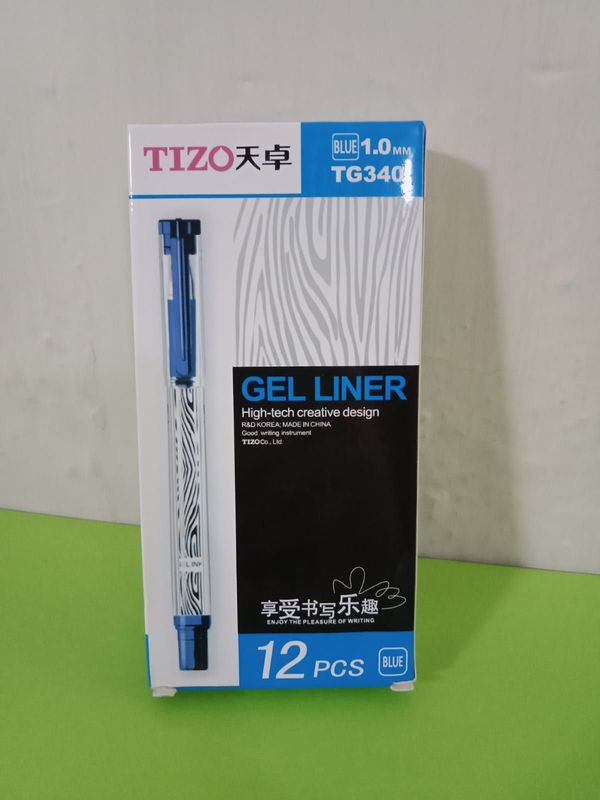 Bolpoint Tizo Gel Liner TG340 - Hitam