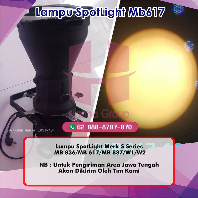 Lampu SpotLight Mb617