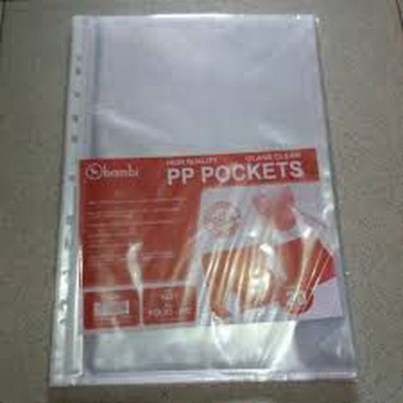 Plastik PP Pocket - Folio