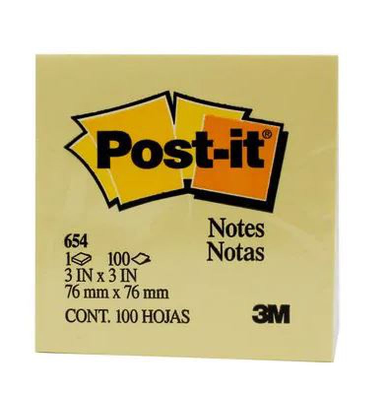 Post It Note 654 3M