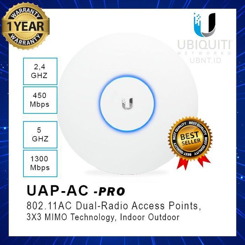 Ubiquiti Networks UAP-AC-PRO UniFi Access Point, AC PRO